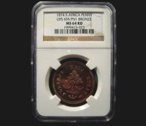 1874 Transvaal Pattern - Rare Coin Investments